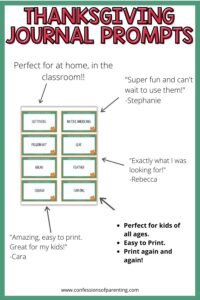 50 Thanksgiving Journal Prompts