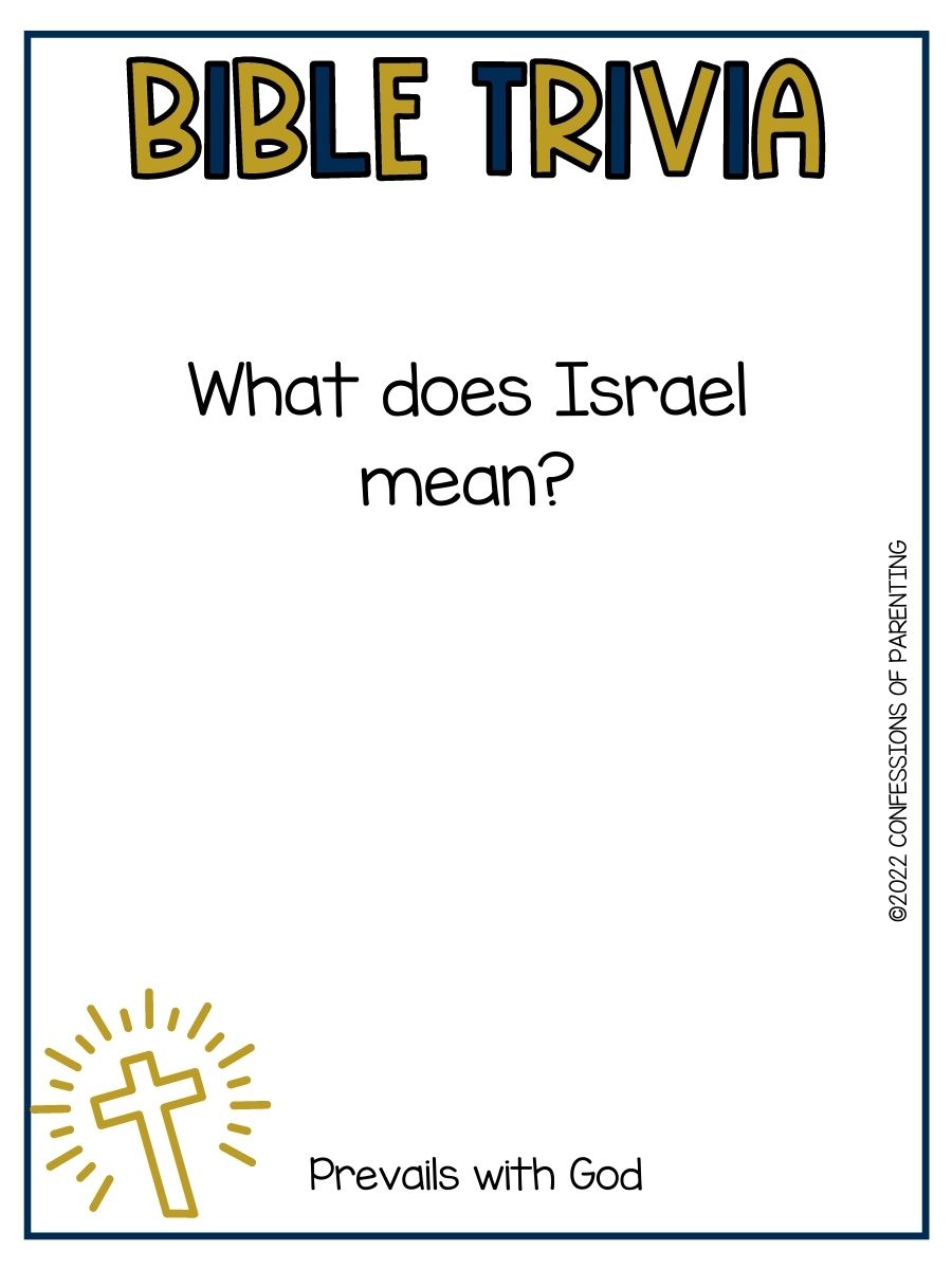 200+ Awesome Bible Trivia Questions and Answers!