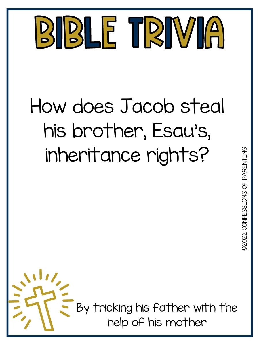 200+ Awesome Bible Trivia Questions and Answers!