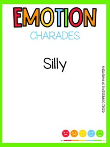 48 Awesome Emotion Charades Ideas for Kids