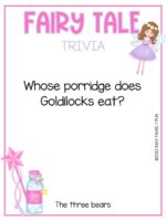 100 Fairy Tale Trivia Questions for Kids