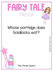 100 Fairy Tale Trivia Questions for Kids