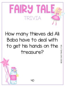 100 Fairy Tale Trivia Questions for Kids