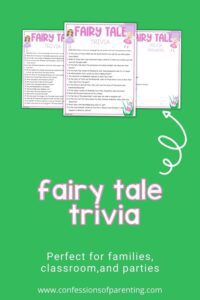 100 Fairy Tale Trivia Questions for Kids