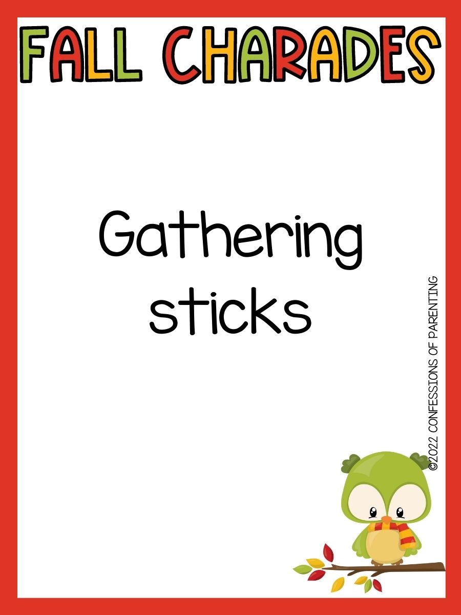 50 Fun Fall Charades Ideas for the Whole Family