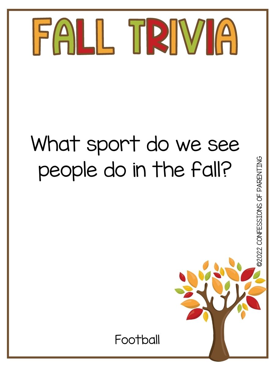 175 Best Fall Trivia Questions + Answers [for Kids & Adults]