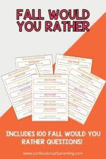 100+ Fall Would You Rather Questions for Kids, Teens, and Families