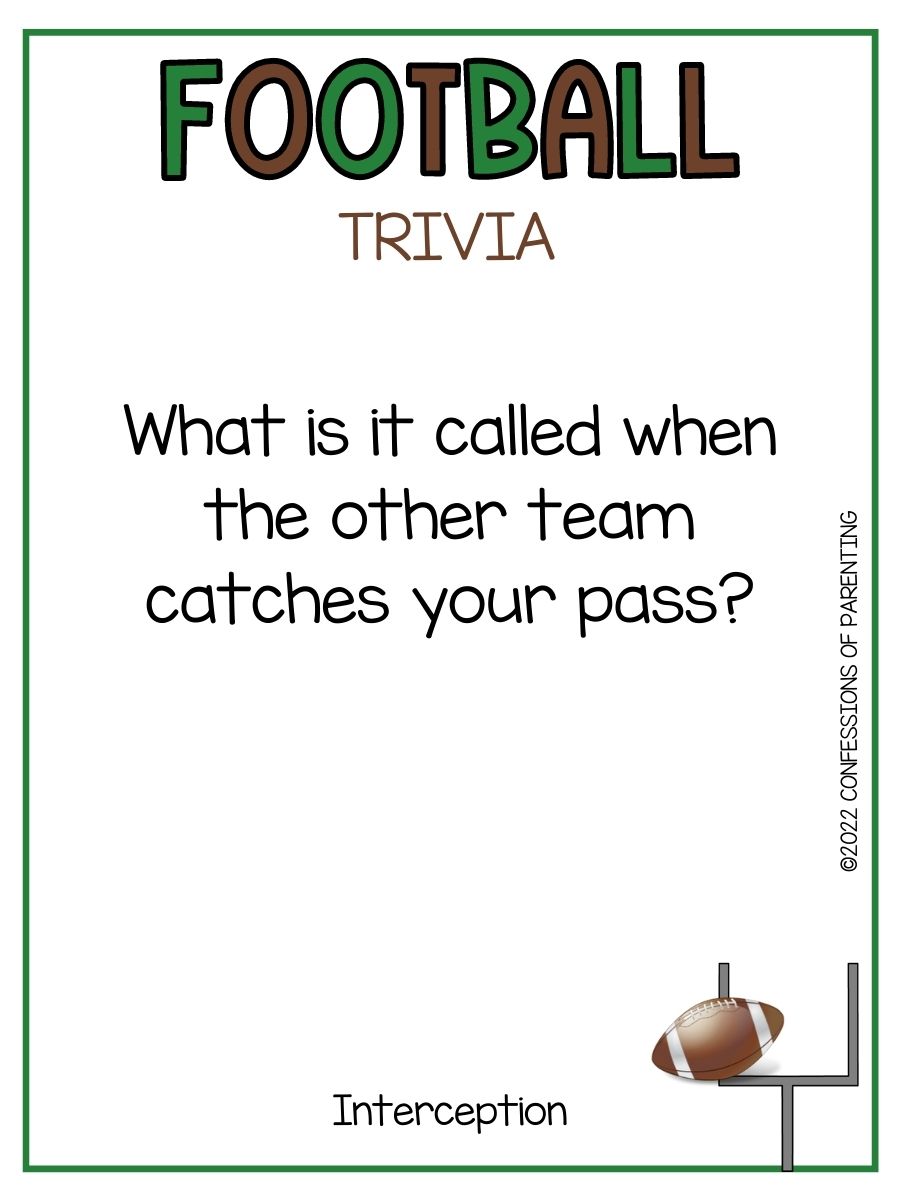 The Best Football Trivia for Kids
