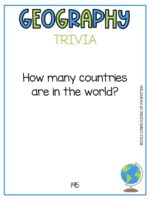 50 Geography Trivia for Kids