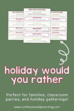 The Best Would You Rather Holiday Questions