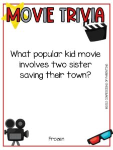 The Best Kids Movie Trivia Questions with Answers!