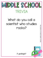 50 Middle School Trivia Questions