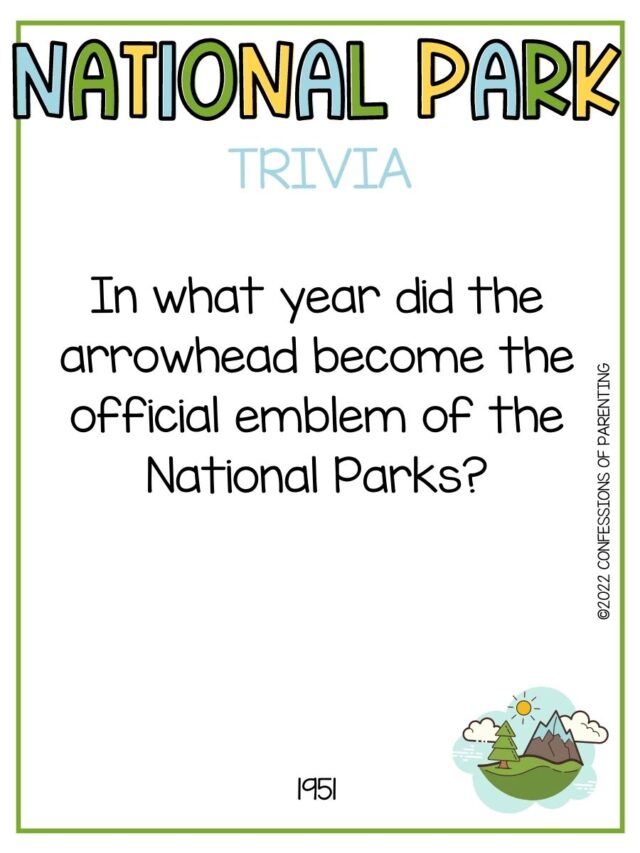 100 Best National Park Trivia