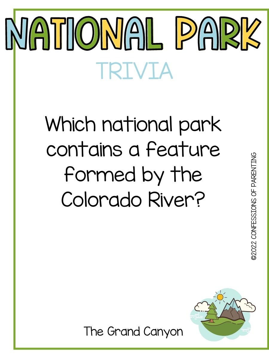100 Best National Park Trivia