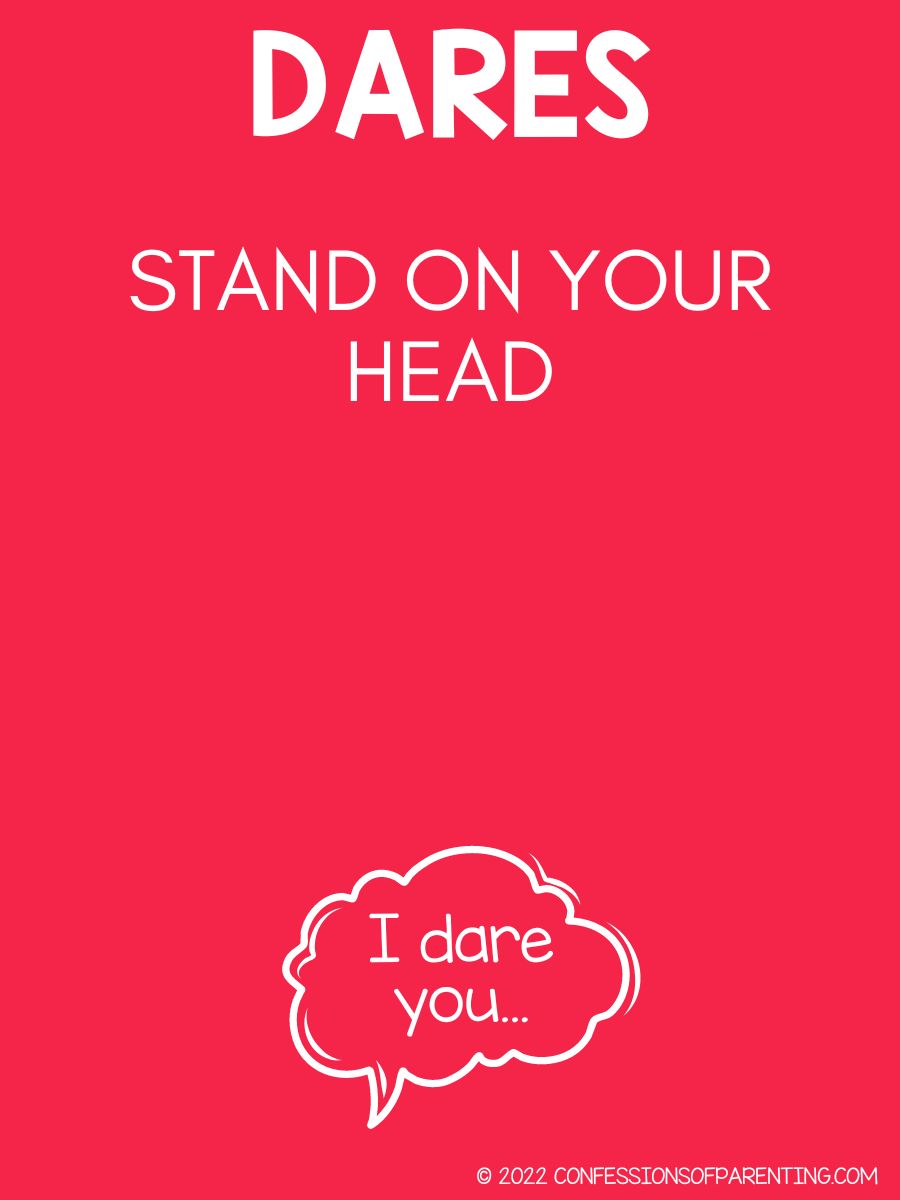 100+ Really Funny Dares