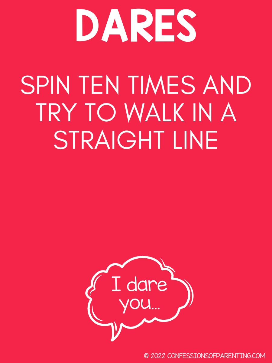 100+ Really Funny Dares