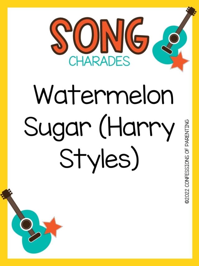 320 Song Charades Ideas You Will Love + Printable Cards