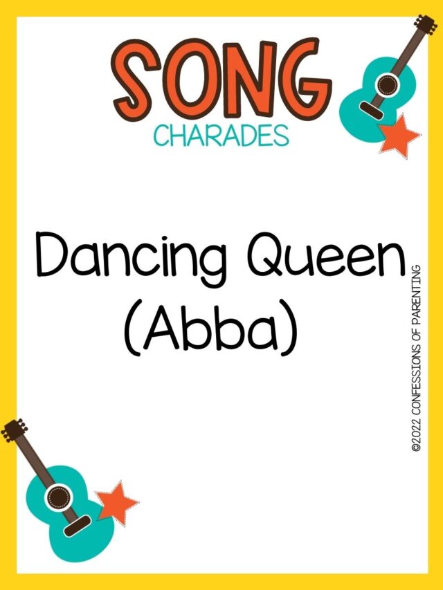 320 Song Charades Ideas You Will Love + Printable Cards