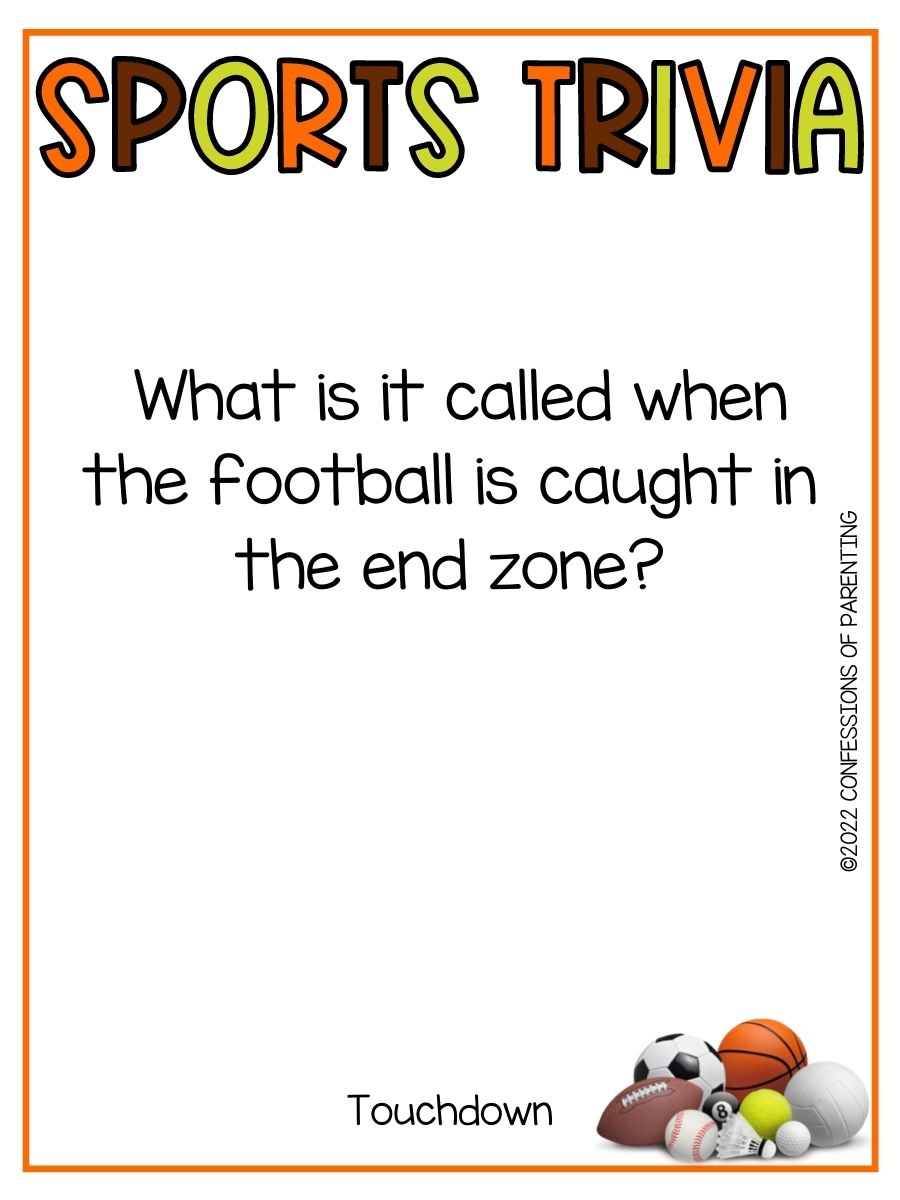 50 Amazing Sports Trivia Questions For Kids