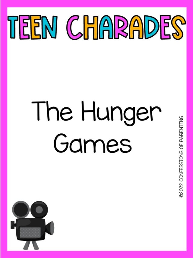 250 Fun Charades for Teens