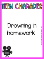 250 Fun Charades for Teens