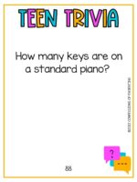 250 Best Trivia Questions for Teens + Printable Cards