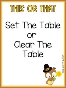 50 Thanksgiving This or That Questions