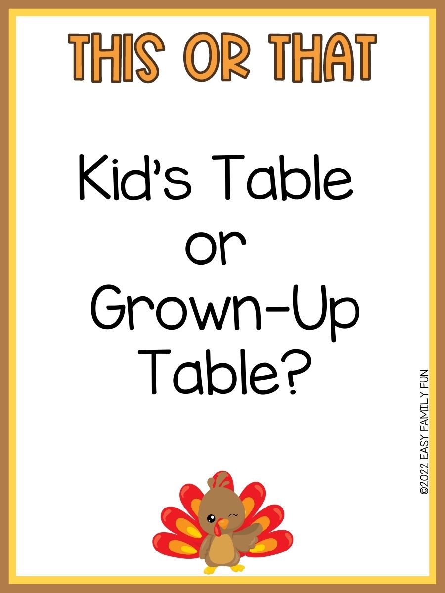 50 Thanksgiving This or That Questions