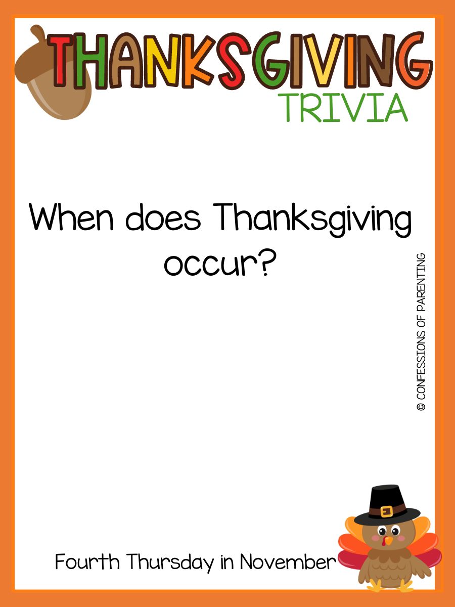 130 Best Thanksgiving Trivia Questions For The Whole Family
