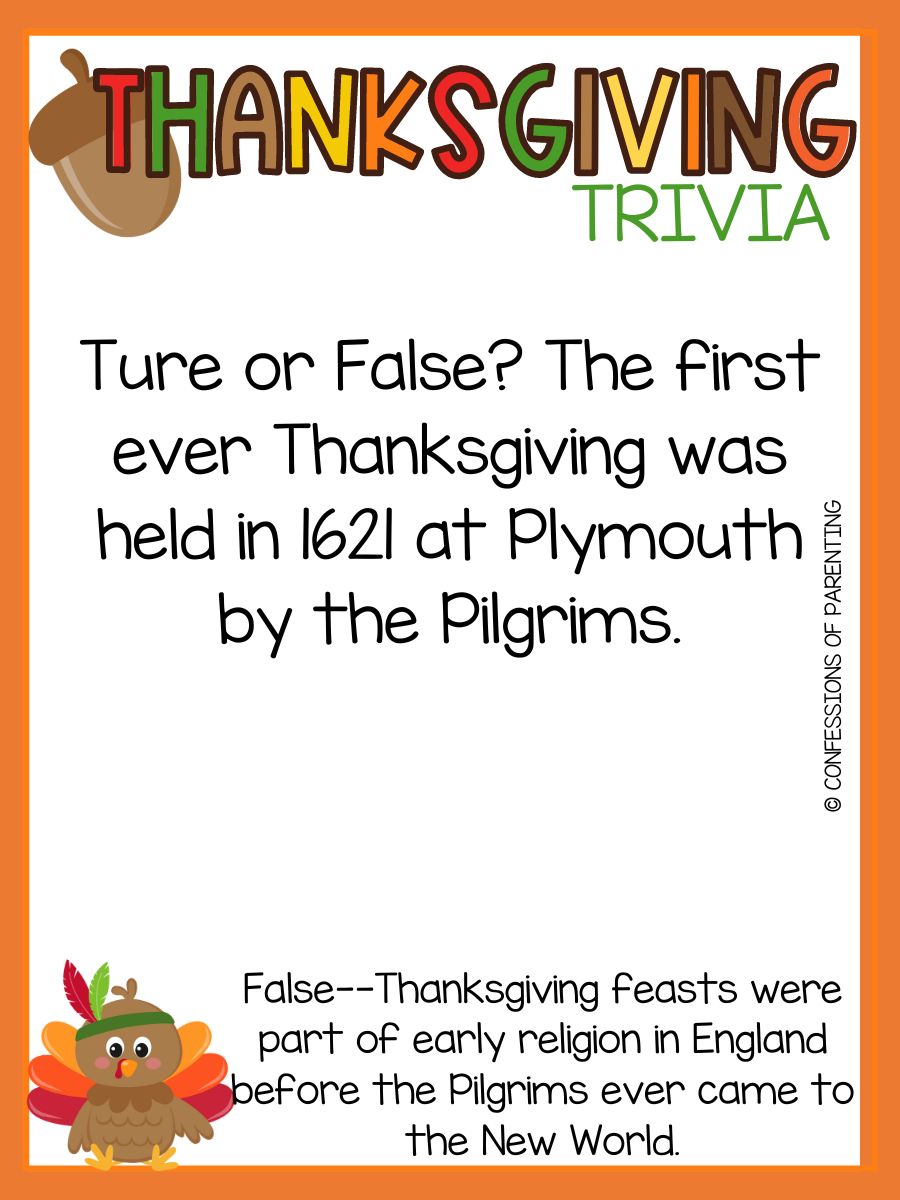 130 Best Thanksgiving Trivia Questions For The Whole Family