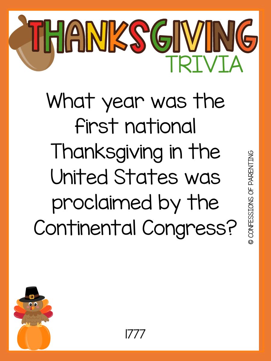 130 Best Thanksgiving Trivia Questions For The Whole Family