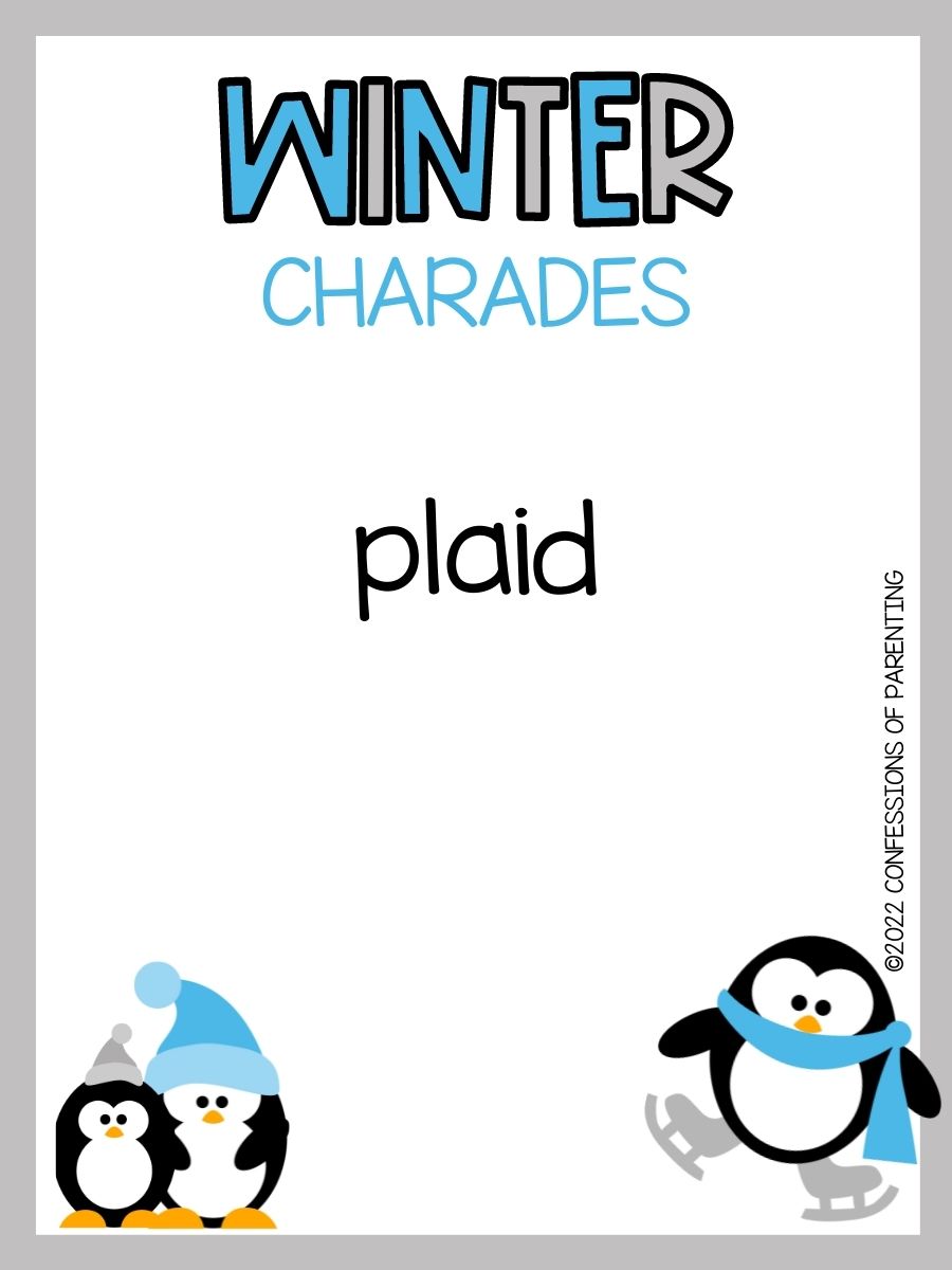 50 Exciting Winter Charades Ideas
