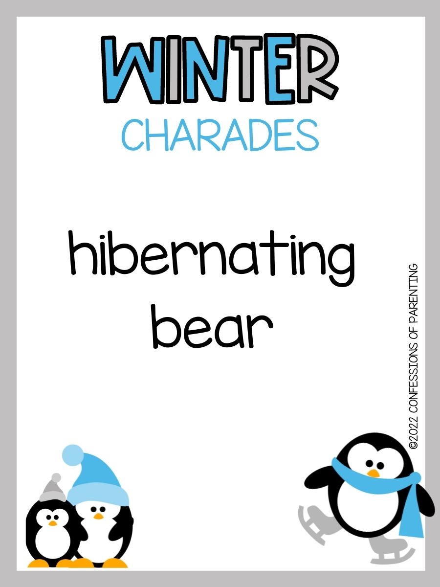 50 Exciting Winter Charades Ideas