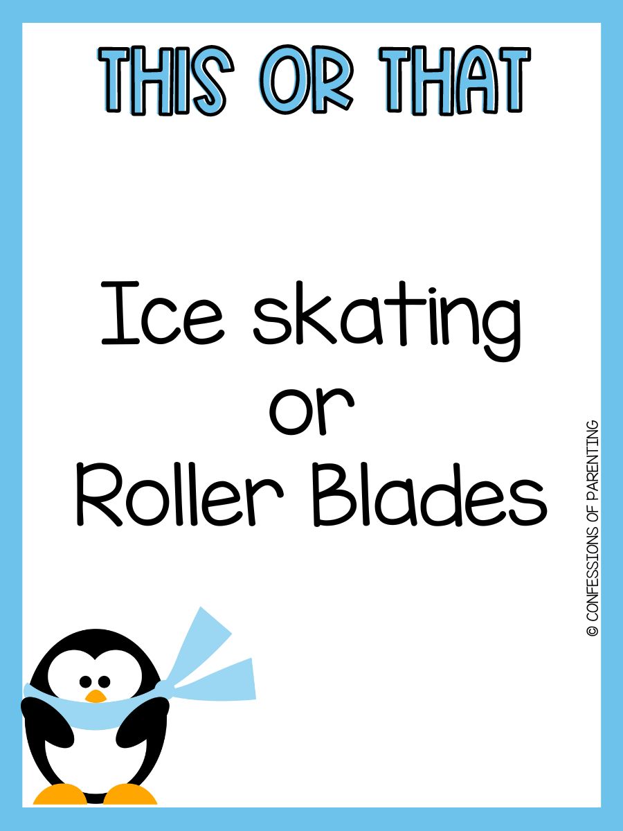 75 Fantastic Winter This or That Questions