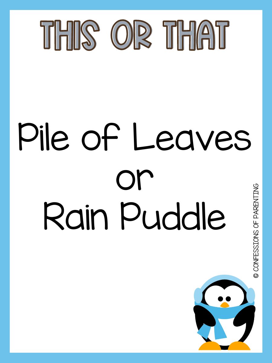 75 Fantastic Winter This or That Questions