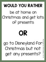 The Best Would You Rather Holiday Questions