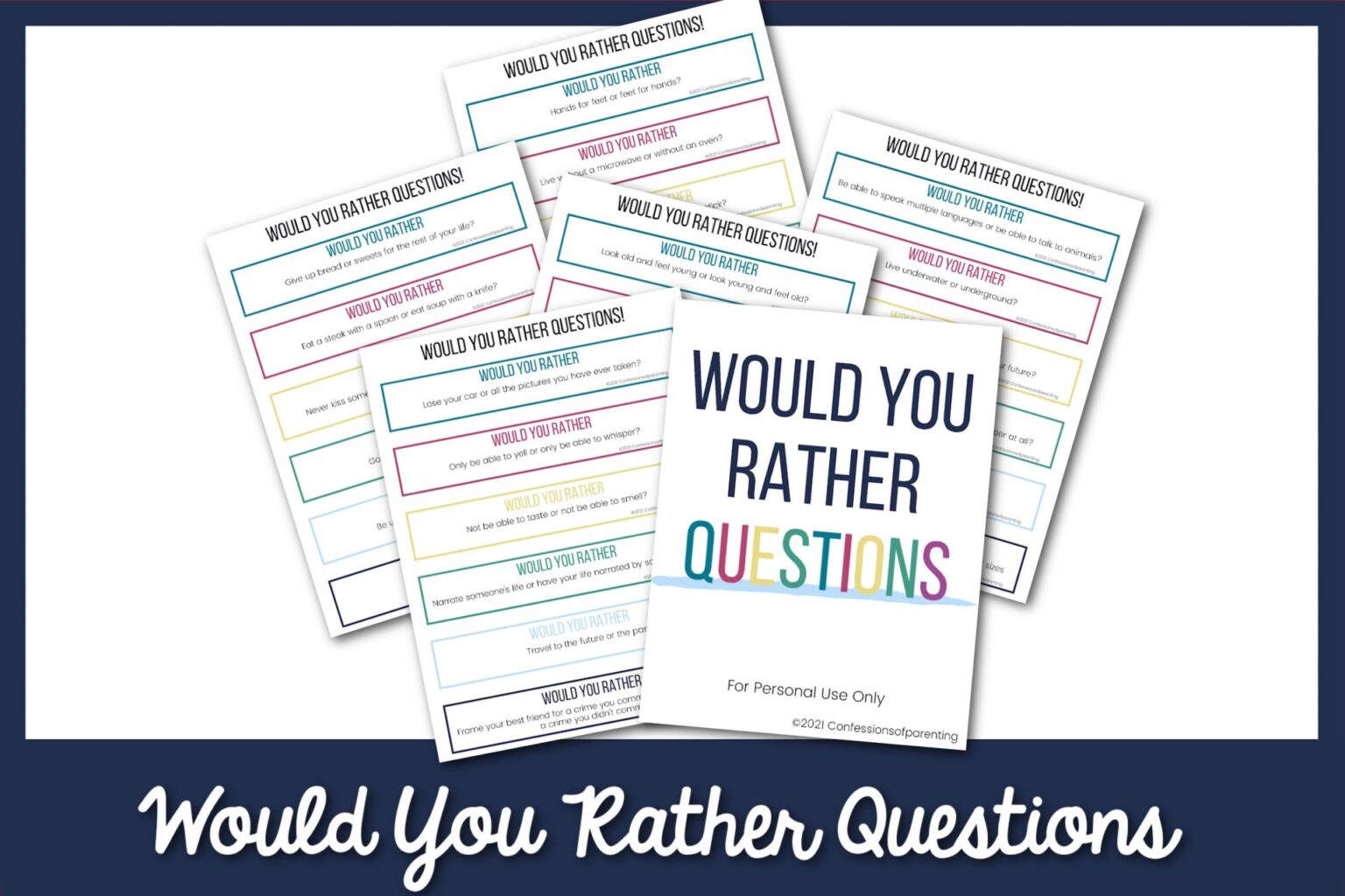 100+ Would You Rather Questions With Free Download!