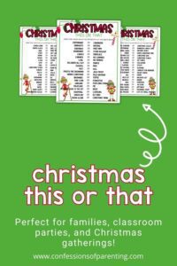 60 Jolly Christmas This or That Questions