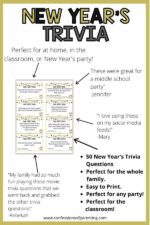 50 New Years Trivia Questions