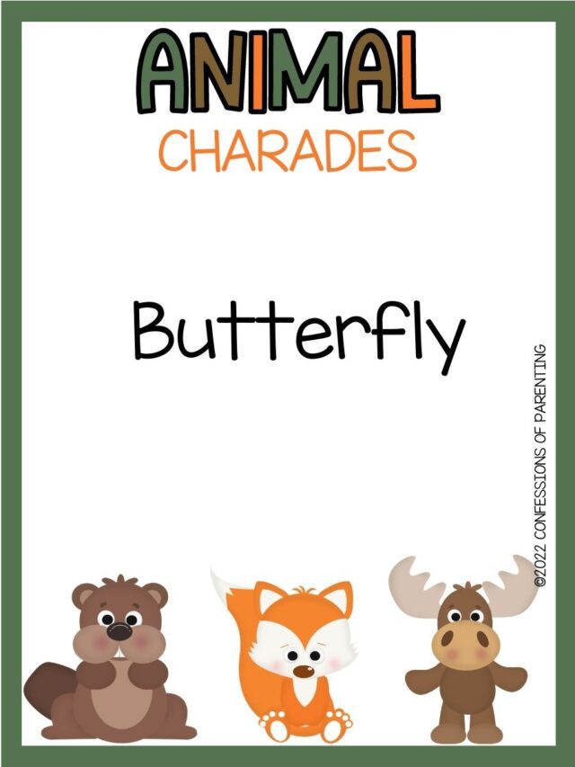 100 of The Very Best Animal Charades