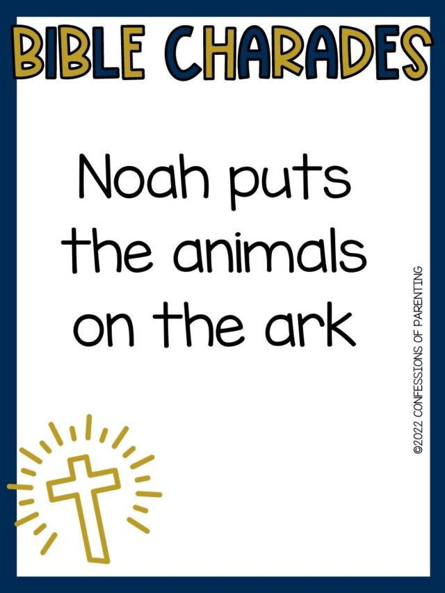 100 Best Bible Charades + Printable Cards