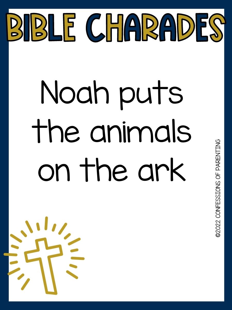 100 Best Bible Charades + Printable Cards