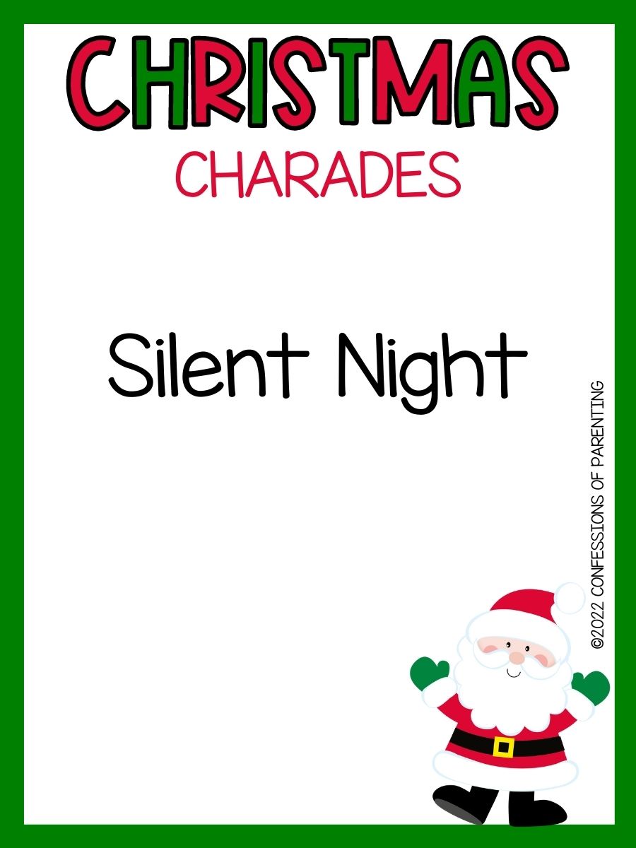 100 Christmas Charades for the Whole Family