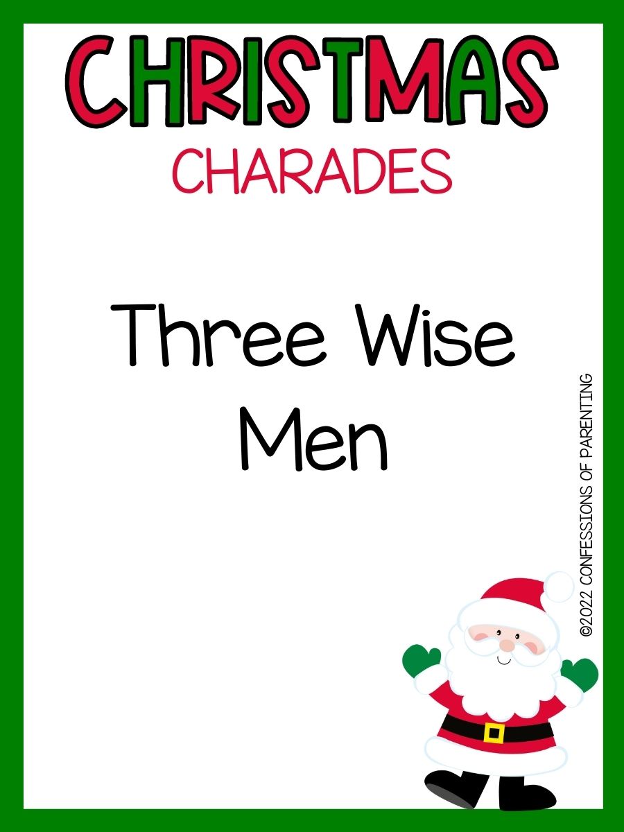 100 Christmas Charades for the Whole Family