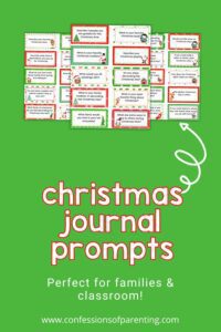 50 Perfect Christmas Writing Prompts for Kids