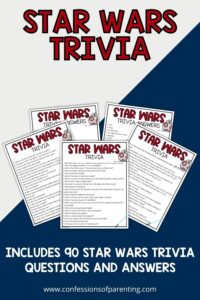 90 Best Star Wars Trivia Questions and Answers