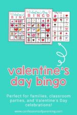 Free Valentine's Day Bingo Cards