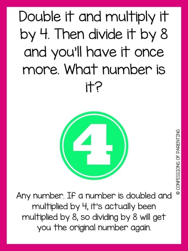 75 Awesome Number Riddles