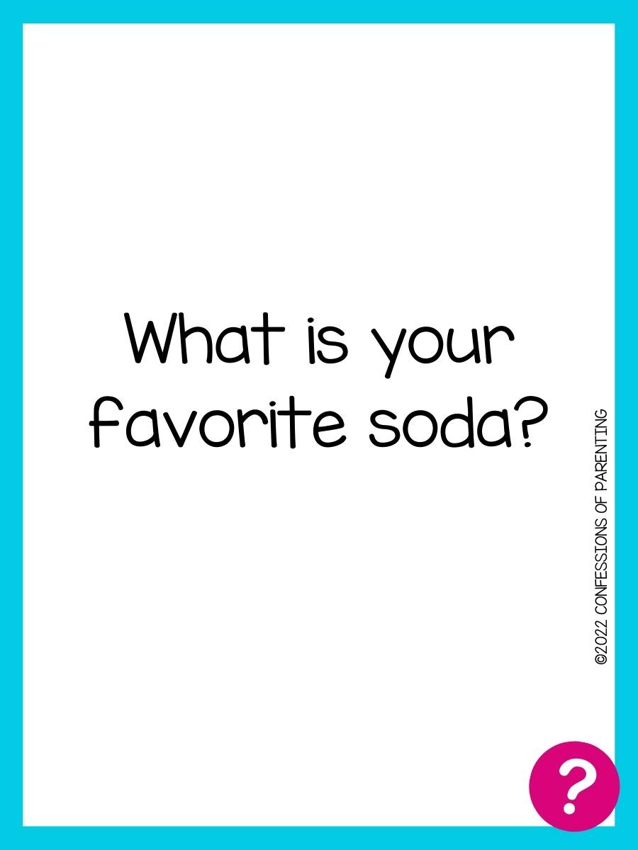 350 Best Favorite Things Questions For Kids – NNKHC