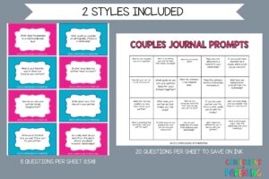 50 Perfect Couples Journal Prompts